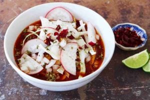 Red Pork Pozole Recipe — Authentic Pozole Rojo | Mexican Food Journal