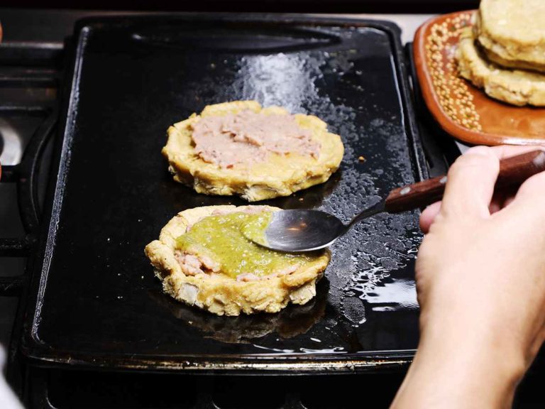 Mexican Chicken Sopes Recipe